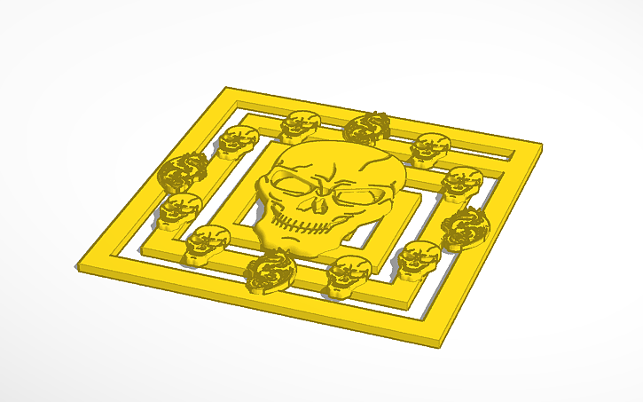 3D design BONEHEAD - Tinkercad