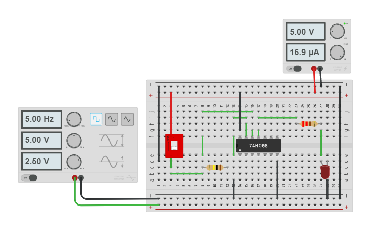 Circuit design Christian Rinaldi - Tinkercad