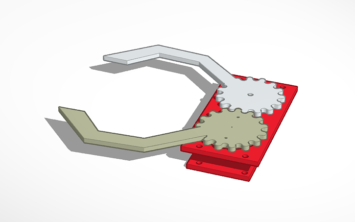 3D design Servo claw munns - Tinkercad
