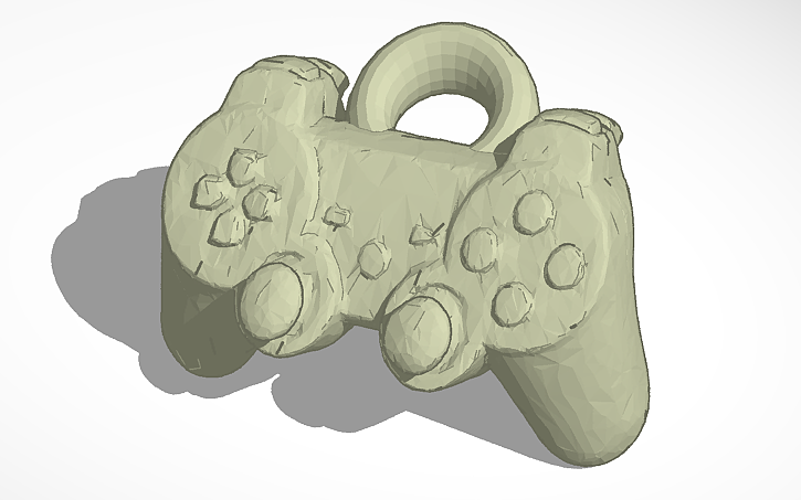 3D design controller ps2 - Tinkercad