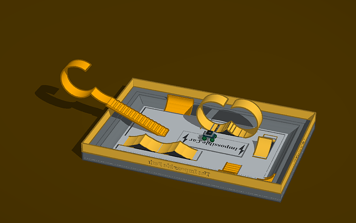 3D design The Impossible Path - Tinkercad