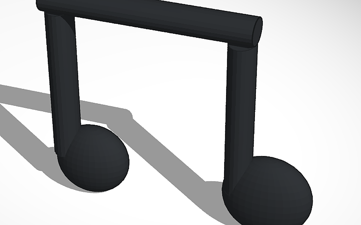 3D design 1 croche+1 croche=2 croche - Tinkercad