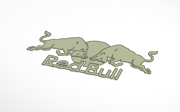 3D design Red bull noah - Tinkercad