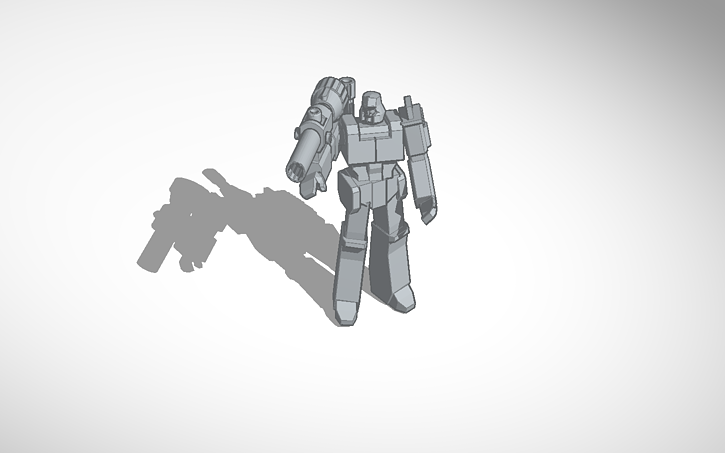 3D design Megatron - Tinkercad