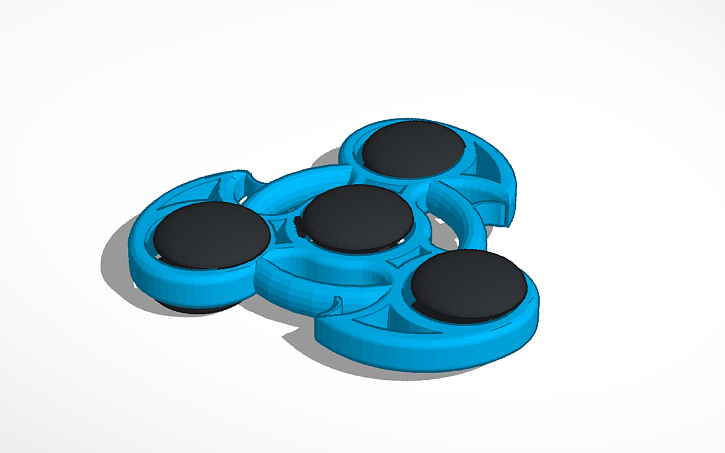 3D design Fidget Spinner - Tinkercad