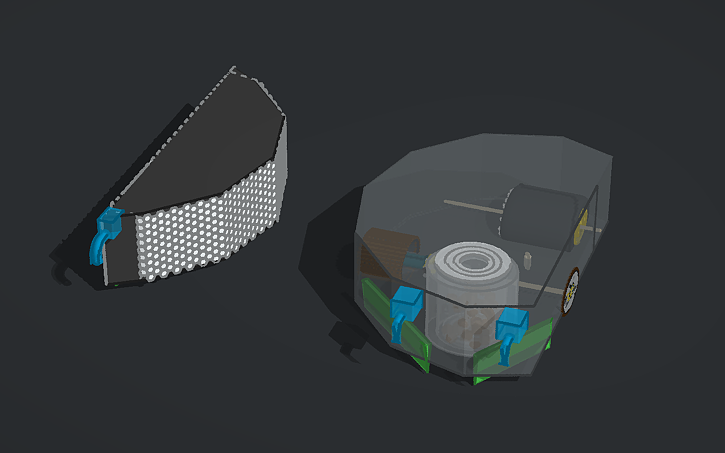 3D design The seed sowing robot - Tinkercad