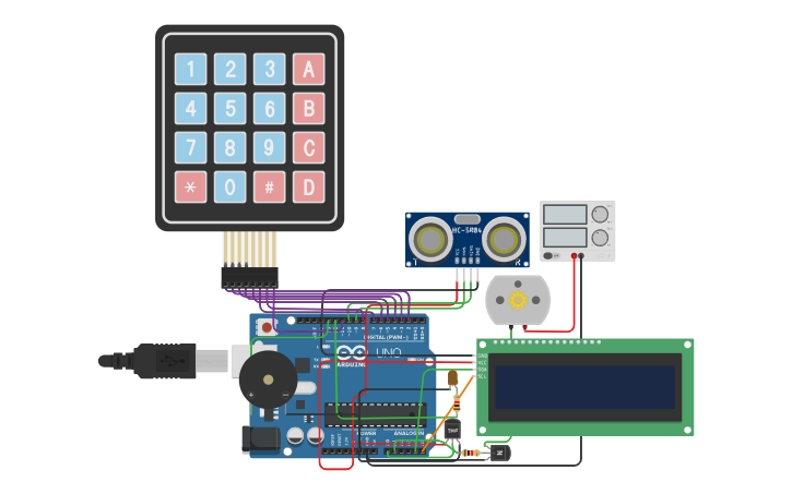 Circuit design Copy of Ingenious Wolt - Tinkercad