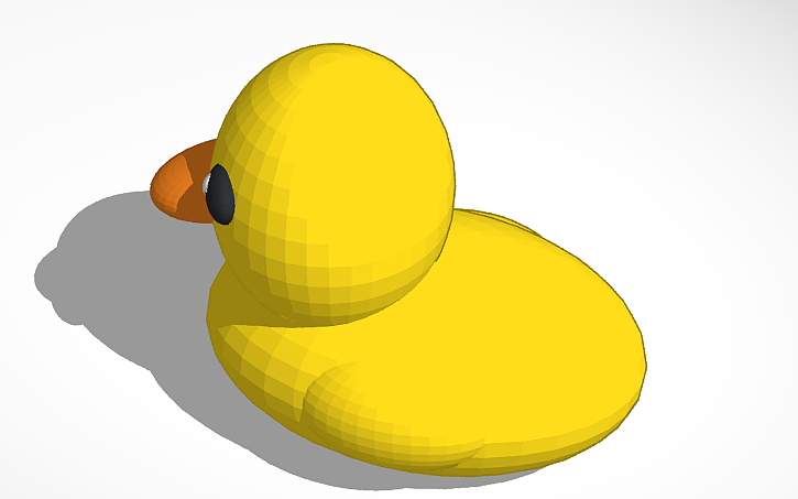 3D design DUCK - Tinkercad