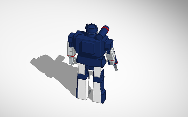 3D design Soundwave - Tinkercad
