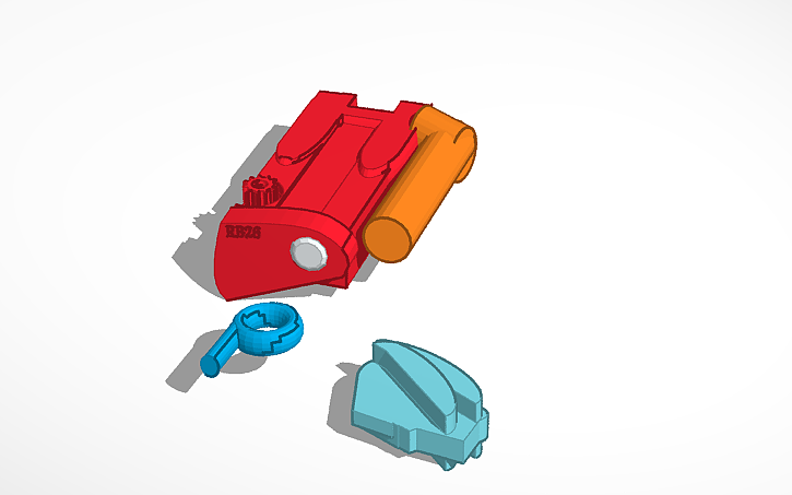 3D design rb26 motor / engine - Tinkercad