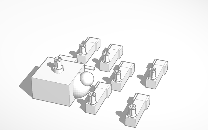 3D design Bug Mech - Tinkercad