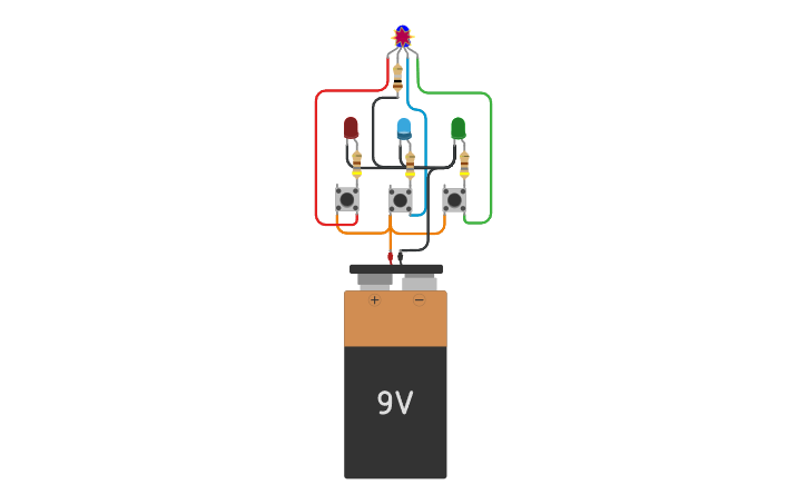 Circuit design Circuit 8 - Tinkercad