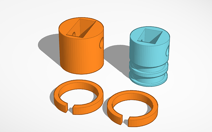 3D design Piston - Tinkercad
