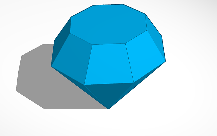 3D design diamond - Tinkercad