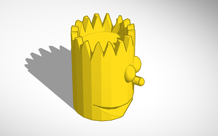 3D design Bart - Tinkercad