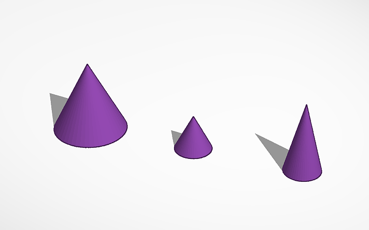 3D design Tip: Change Cone Parameters from Radius to Diameter - Tinkercad