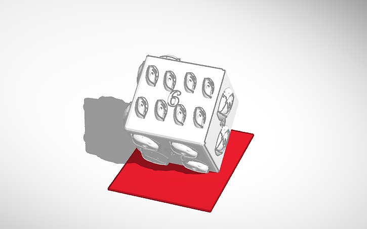 3D design jujutsu kaisen sukuna's prison cube - Tinkercad