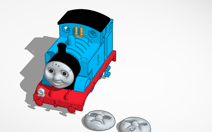 3D design Japan Nendoroid thomas - Tinkercad
