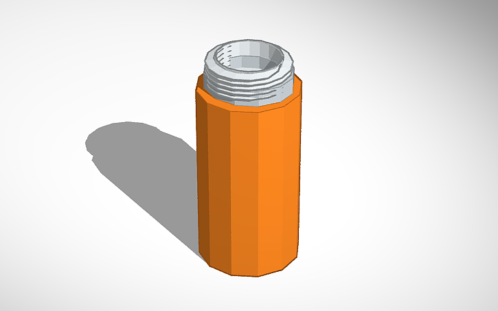 3D design Thermos Flask - Tinkercad