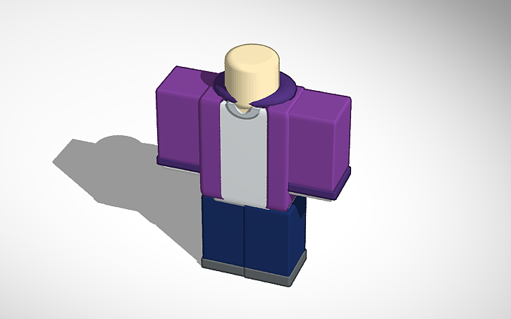 3D design Some clothing model (Roblox clothing) - Tinkercad
