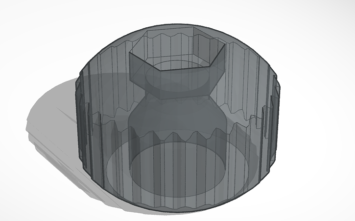 3D design Knob M5 - Tinkercad