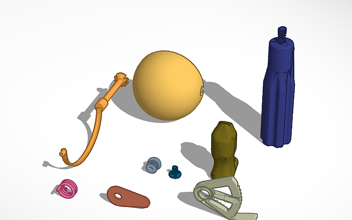 3D design Copy of Ice Cream Scoop - Tinkercad