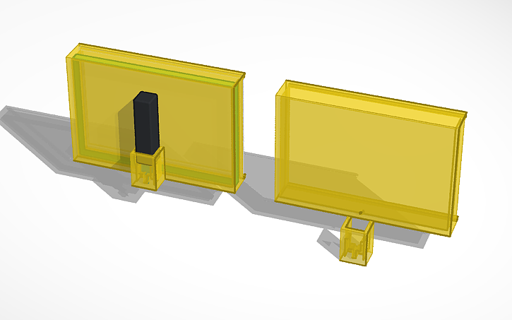 3D design Lightbox - Tinkercad