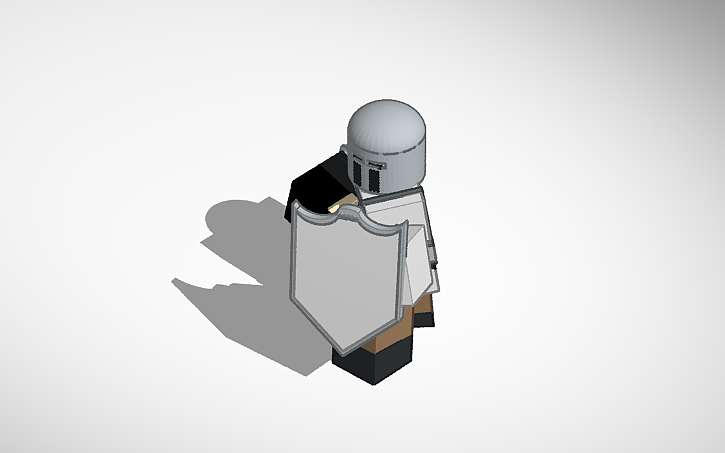 3D design Block (Guest 1337 skin) Forsaken - Tinkercad