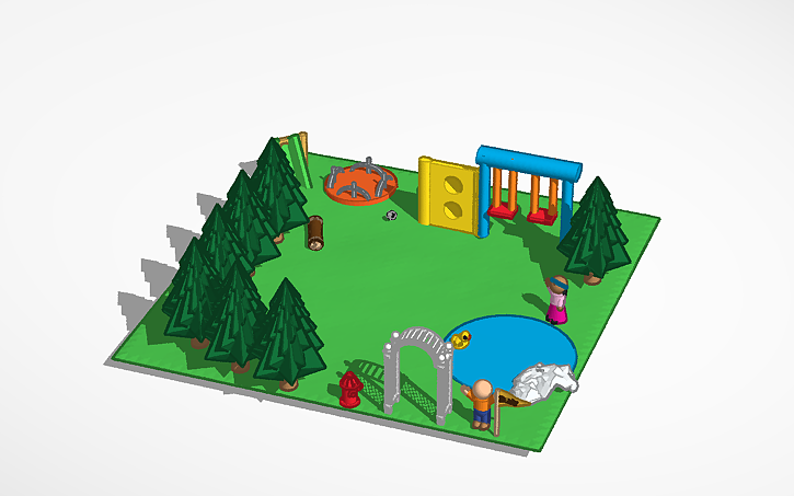 3D design Copy of Design a Park Challenge - Tinkercad