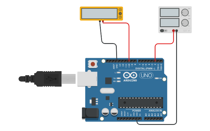 Circuit design DAAN ex3.1 - Tinkercad