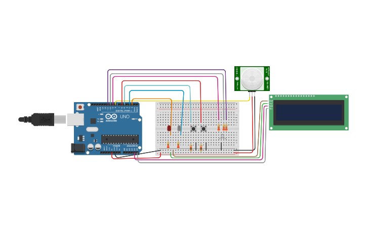 Circuit design PRACTICO 3 - Tinkercad