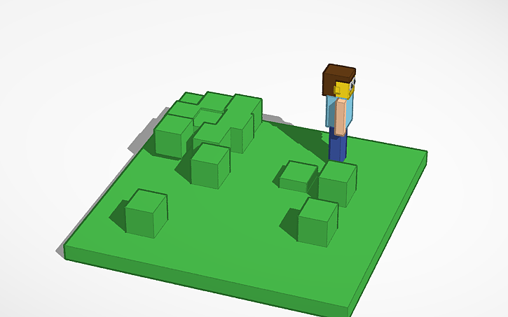 3D design Minecraft - Tinkercad
