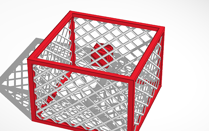 3D design filter box - Tinkercad