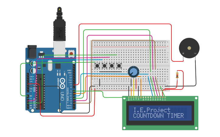 Circuit design TIMER - Tinkercad