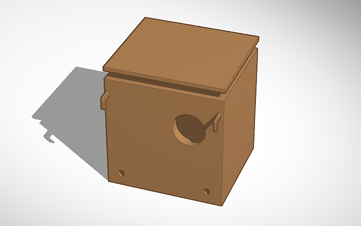 3D design Nido Agapornis - Tinkercad
