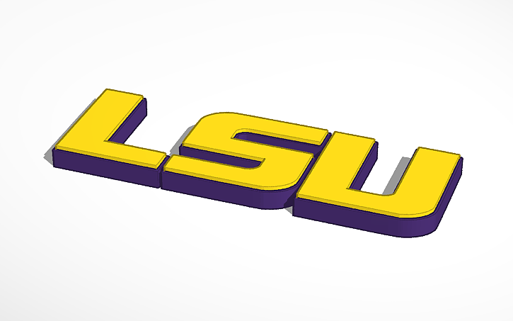 3d Design Lsu Tinkercad