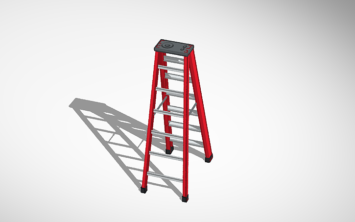 3D design Ladder - Tinkercad