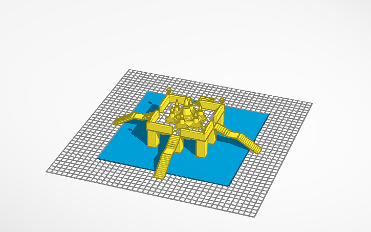 3D design Pagoda - Tinkercad