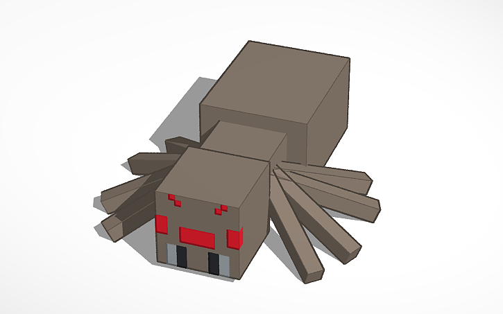 3D design Spider - Tinkercad