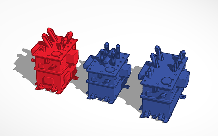 3D design Power Transformers N scale- folke1dave basis - Tinkercad