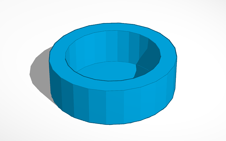 3D design Food/Water Bowl - Tinkercad