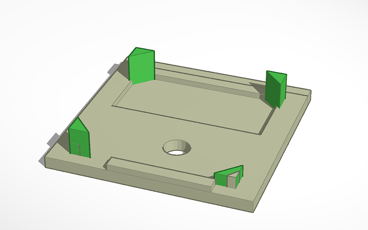 3D design Cover Plate v3 - Tinkercad