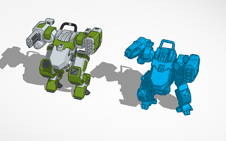 3D design Mech - Tinkercad
