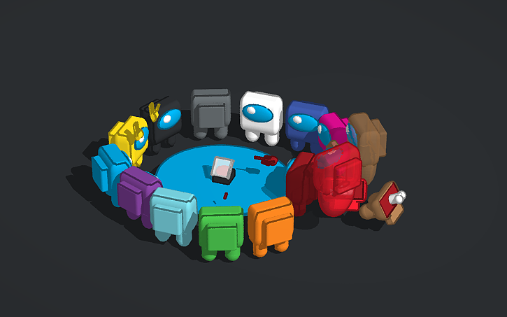 3D design Scramble - Tinkercad