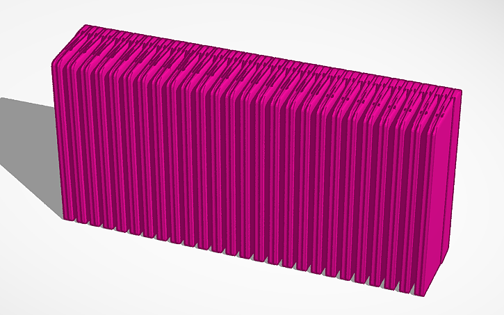 3D design Pink heater - Tinkercad