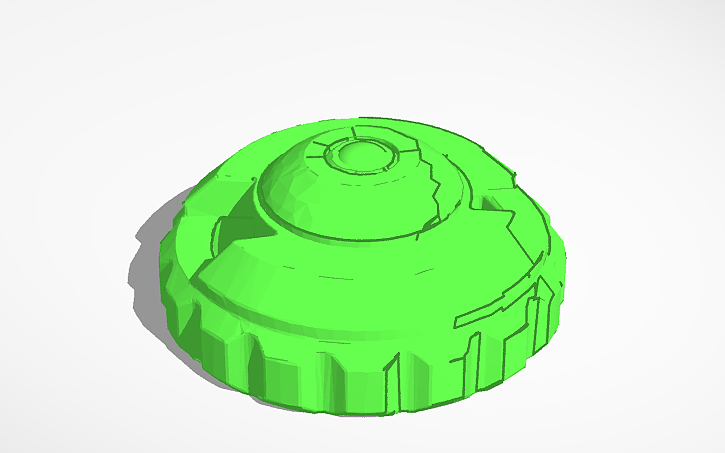 3D design Twin Flat Ball beyblade matel fight tip (unite beyblade x ...