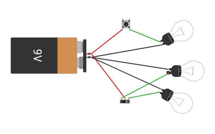 Circuit design Electric circuit - Tinkercad