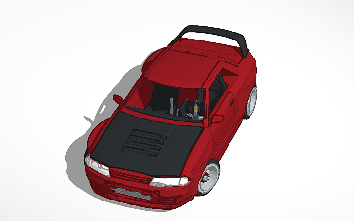 3D design Nissan Skyline GT-R R32 - Tinkercad