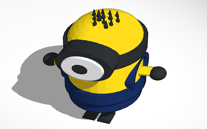 3D design minion - Tinkercad