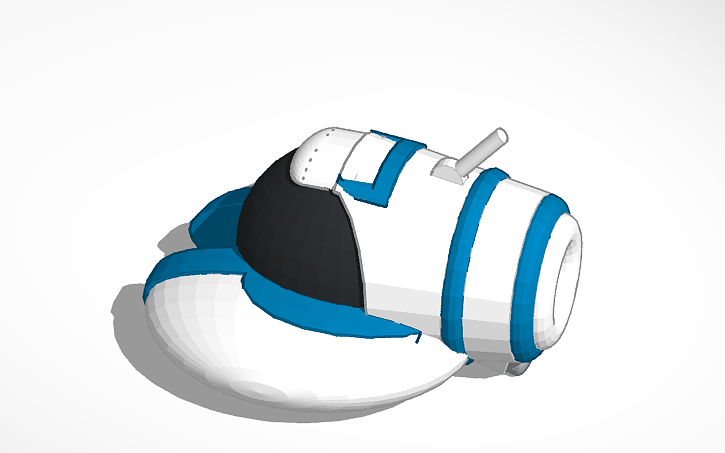 3D design seamoth - Tinkercad